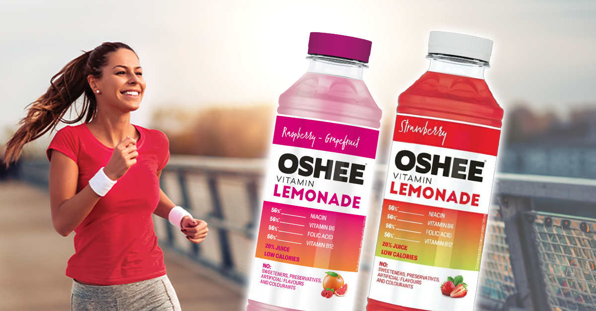 OSHEE VITAMIN LEMONADE: Rich in vitamins & in 2 delicious flavors ...
