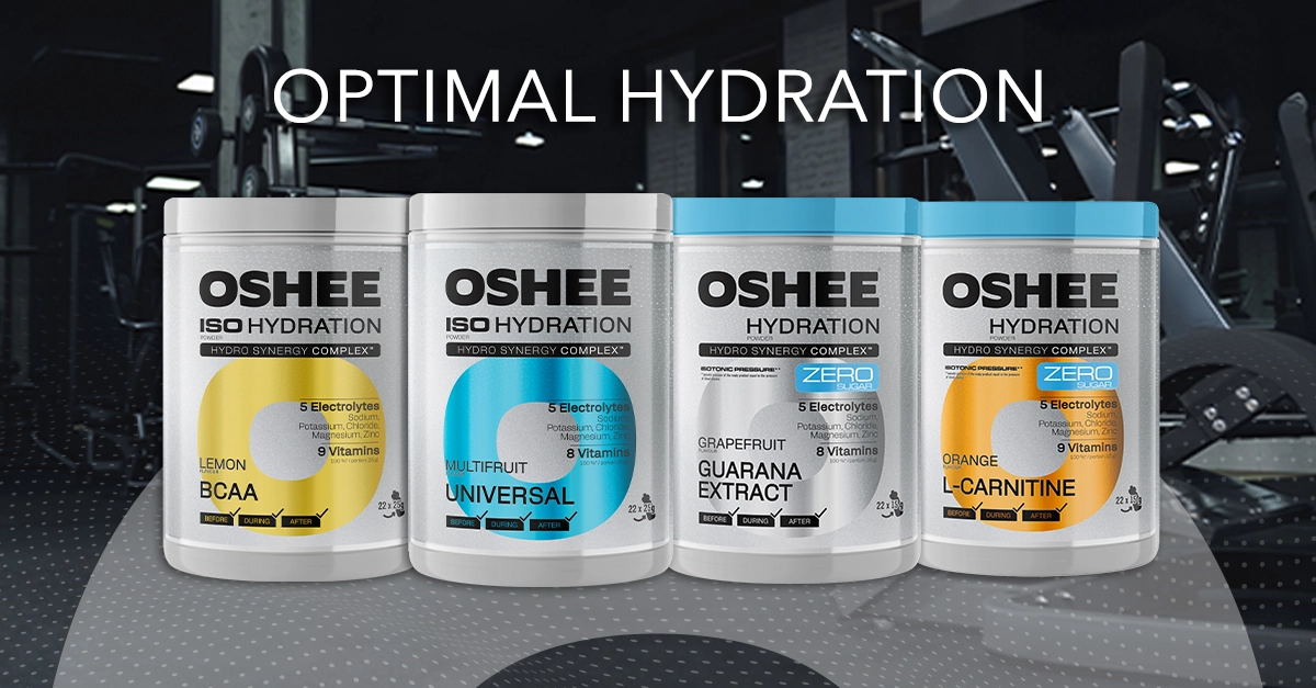 OSHEE ISO Hydration & OSHEE Hydration ZERO powders: The new proposal ...